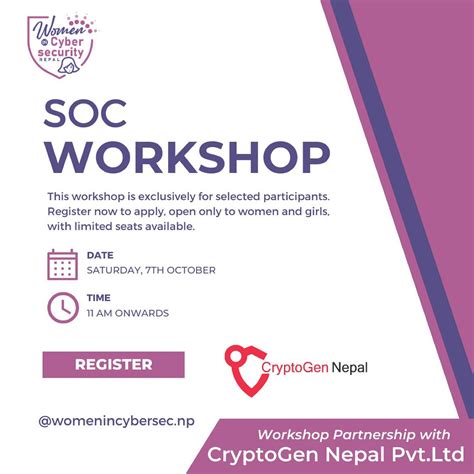 Girls Are You Ready To Level Up Your Cybersecurity Skills👩‍💻 Women In Cybersecurity Nepal Is