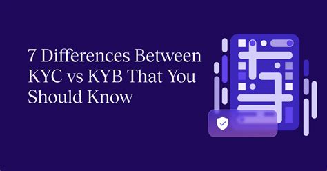 Differences Between KYC Vs KYB That You Should Know