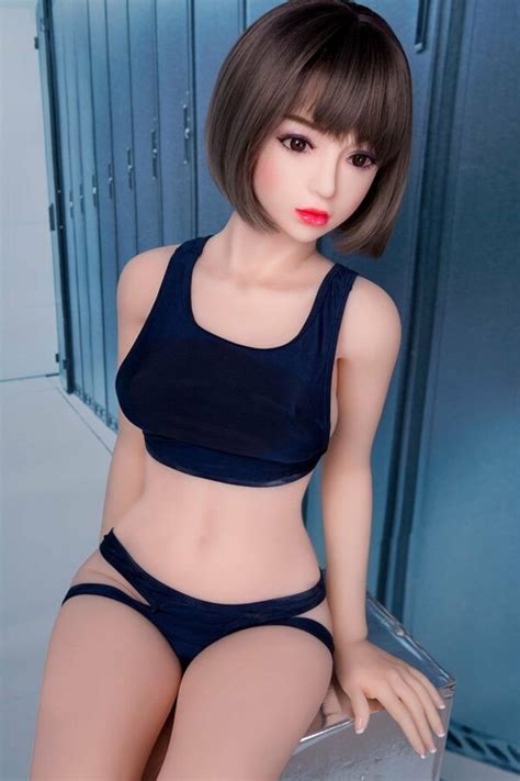 Akako Black Hair Asian Mini Sex Doll