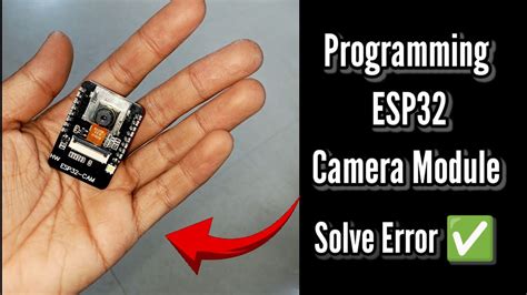 Programming Esp32 Cam For Home Security Or Solve Error Youtube