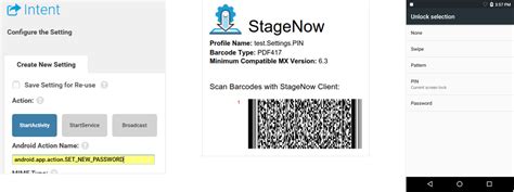 Calling Android Settings Pages Programmatically During Staging Arsen