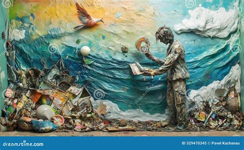 An Artist Shapes Recycled Materials Into Impressive Artwork By The