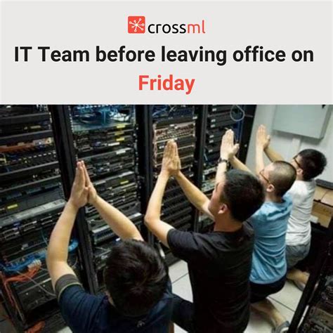Crossml Pvt Ltd On Linkedin Itteam Crossml Fridaymood