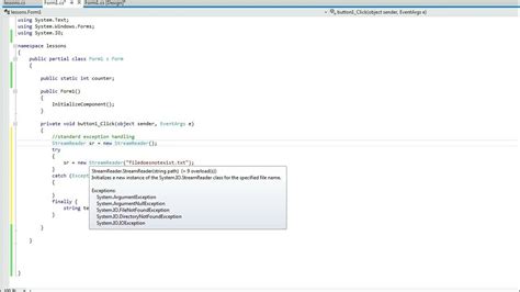 Lesson12 Exception Handling Youtube