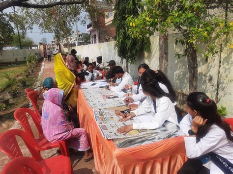 Free Medical Checkup Camp By Nss Unit 05 Csjmu Campus Under One Day Camp Mahatma Gandhi Sewa