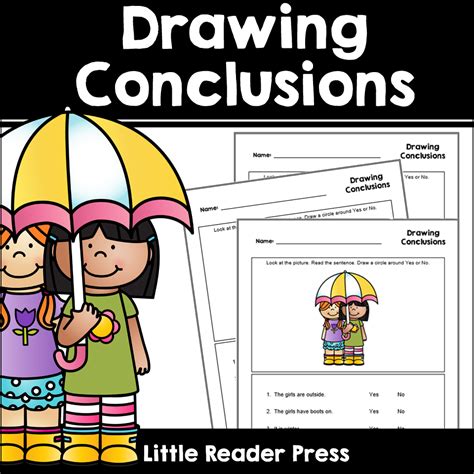 Drawing Conclusions Spring Worksheets Made By Teachers
