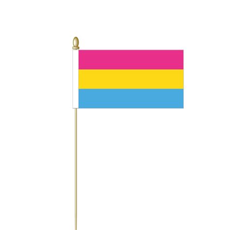 Pansexual Pride Table Flag Flags And Flagpoles