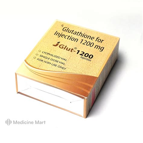 Glut 1200 Inj Glutathione Ingredients Usage Precautions