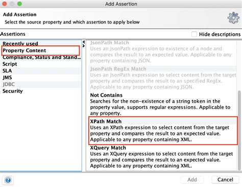 Soapui Common Assertions Compliance Status And Sla In Soapui