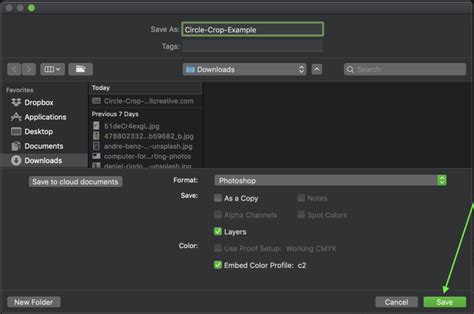 How To Crop Images In A Circle Shape Using Photoshop