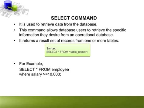 data manipulation language pptx