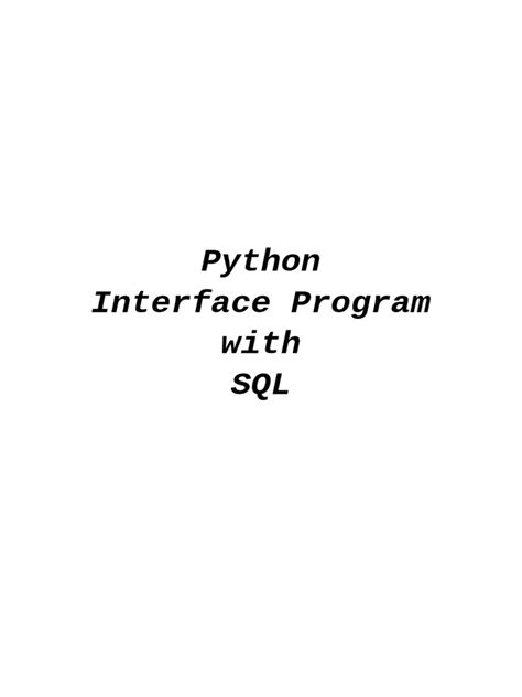 Labmanual14 17 Pdf My Sql Databases