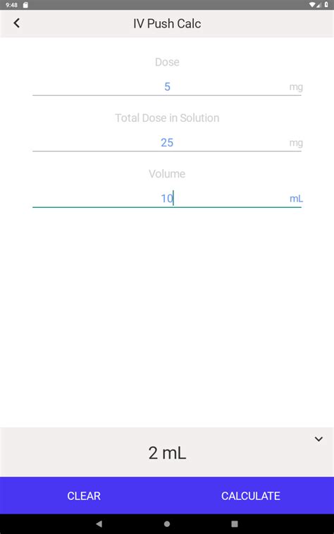 Iv Infusion Calculator Apk Para Android Descargar