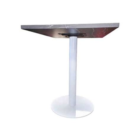 Round Table Base For Restaurants In White Finish