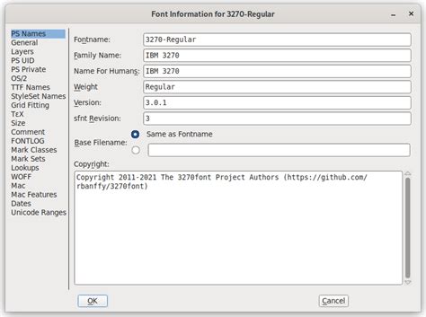 3270 Got Renamed To Ibm 3270 From 222 To 230 Rc · Issue 1012 · Ryanoasisnerd Fonts