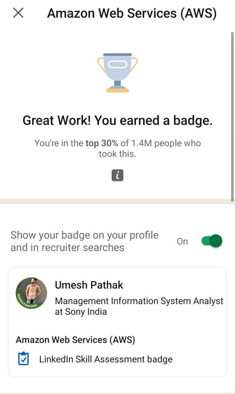 Umesh Pathak On Linkedin I Am Very Excited To Share That I Have
