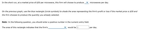 Solved 4 Short Run Profit Maximization Or Loss Minimization