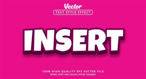 Premium Vector Editable Text Effect Insert Text With Modern Style