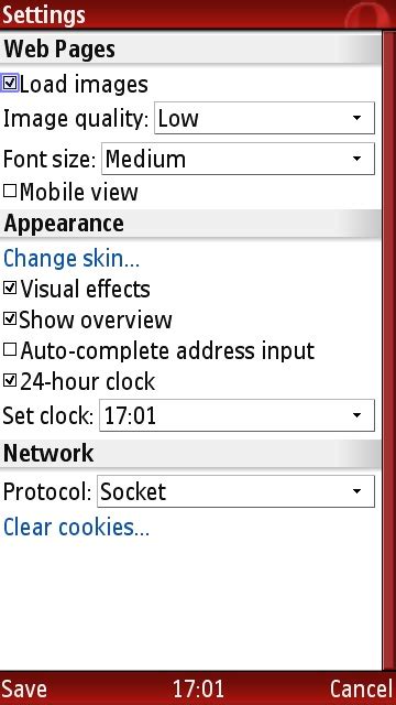 Opera Mini Setup