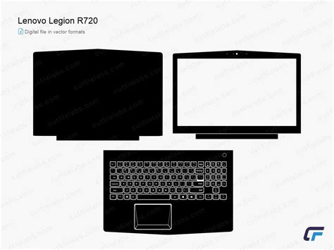 Lenovo Legion Y Cut File Template Cutfilelabs