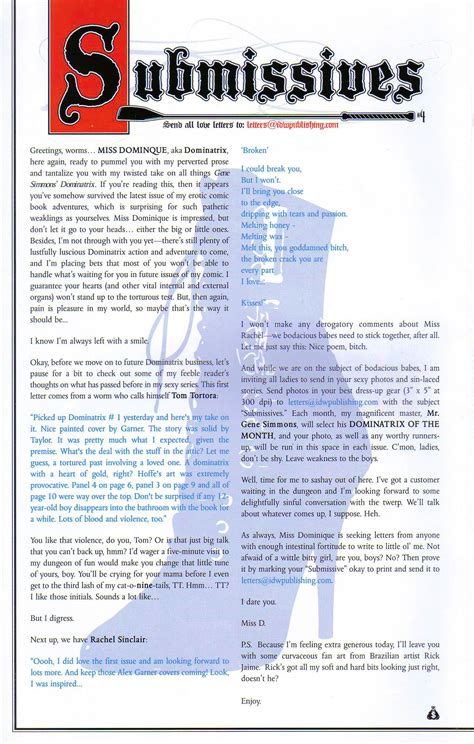 Read Online Dominatrix Comic Issue 4 Read Online Dominatrix Comic Issue 4
