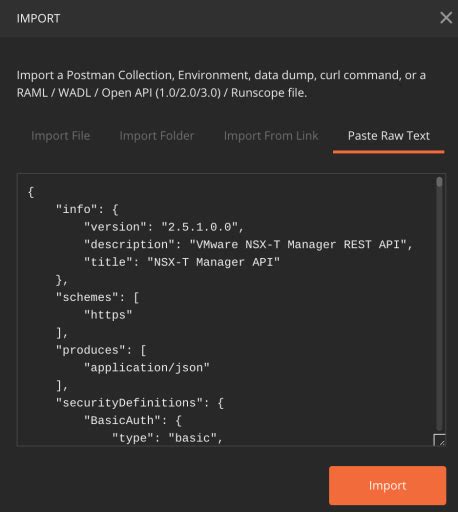 Getting Started With The Nsx T Api And Postman