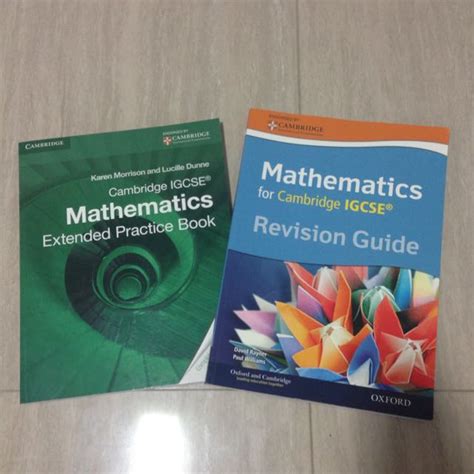 Igcse O Level Math Extended Workbooks Hobbies And Toys Books