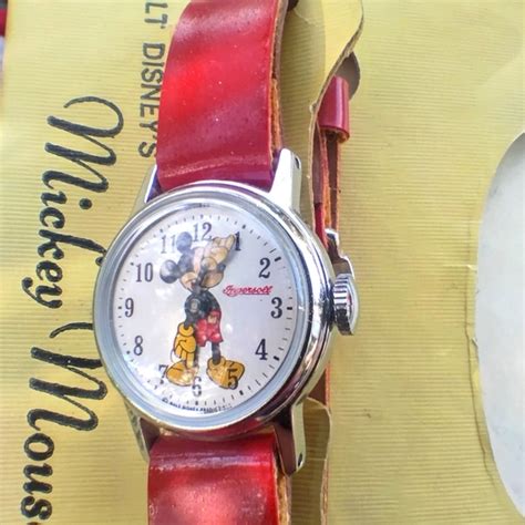 Ingersoll Accessories Vintage Walt Disney Ingersoll Mickey Mouse