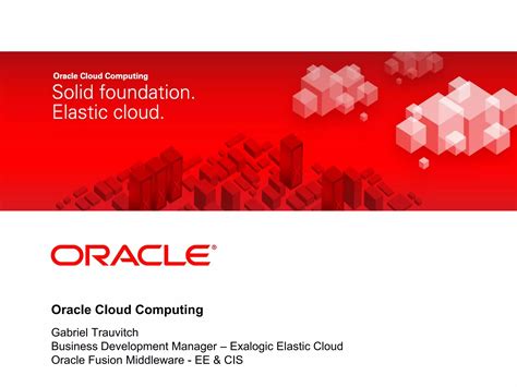 Oracle Cloud Computing PDF