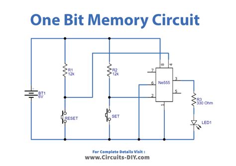 ONE Bit Memory Circuit