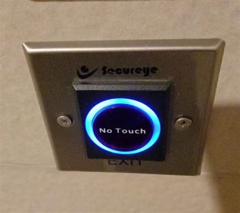 Secureye Touch Sensor Exit Button At Piece Door Exit Push Switches In Thrissur ID