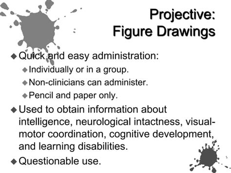 Projective Test In Psychology PPTX