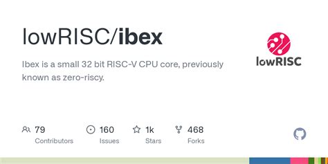 GitHub LowRISC Ibex Ibex Is A Small 32 Bit RISC V CPU Core Previously Known As Zero Riscy