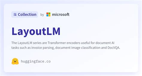 Layoutlm A Microsoft Collection