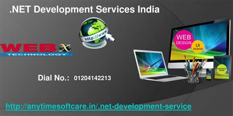 PPT NET Development Services India Develop Website And Web Application PowerPoint