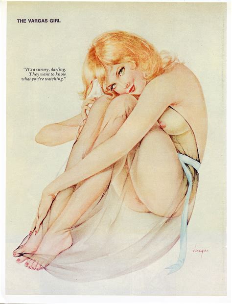 Lot Vintage Alberto Vargas Pin Up Print Illustration The Vargas Girl