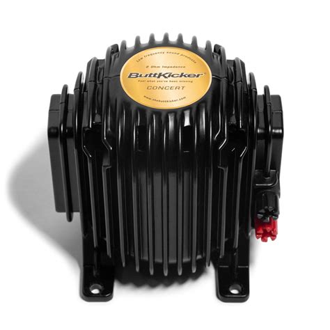 Buttkicker Concert Musically Accurate Powerful Haptic Transducer