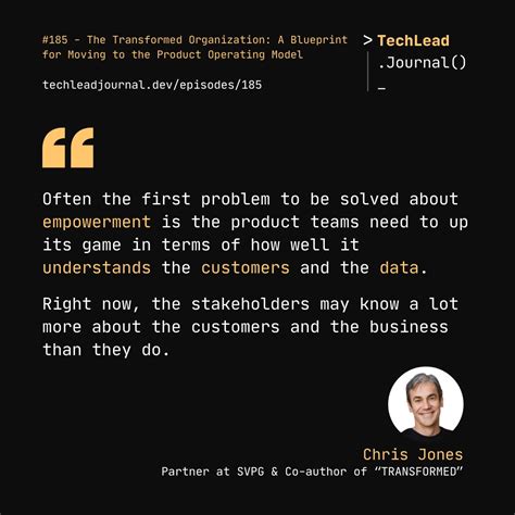 Tech Lead Journal On Linkedin Empower Your Product Teams With Deeper Customer Understanding