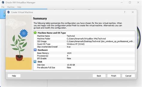how to create a virtual machine on virtualbox
