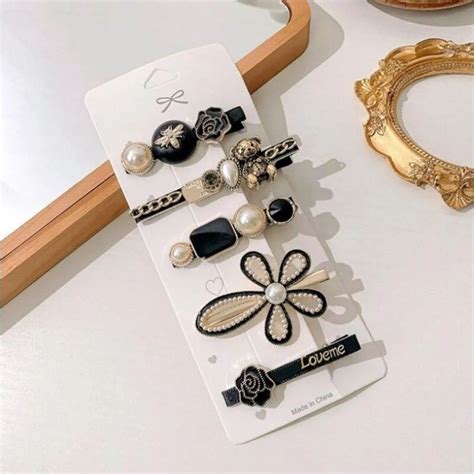 Iron Black Korean Fancy Hair Clip Size 4 Cm At ₹ 60pack In Hisar