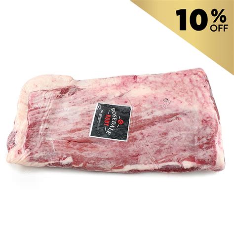 Frozen Aus Rosedale Ruby 150 Days Grain Fed Brisket Navel End Whole