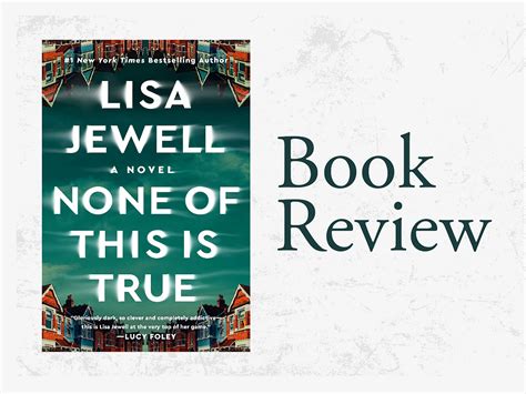 Book Review None Of This Is True