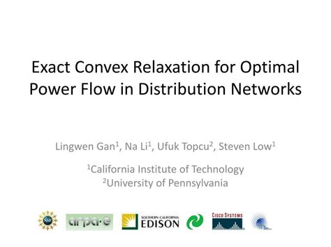 ppt exact convex r elaxation for optimal power flow in distribution