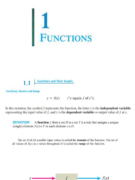 1 Chapter 1 Functions Pdf