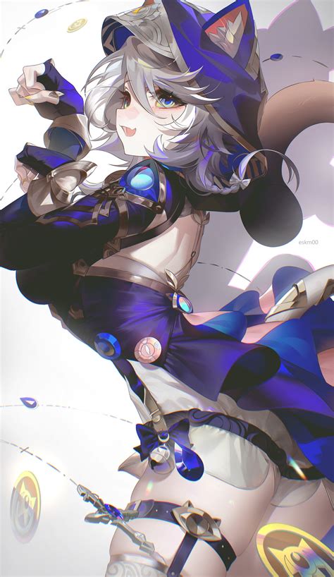 Cipher Honkai And 1 More Drawn By Eskm00 Danbooru