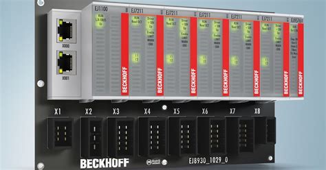 Io 메뉴얼 Beckhoff Ej 모듈 설치 매뉴얼