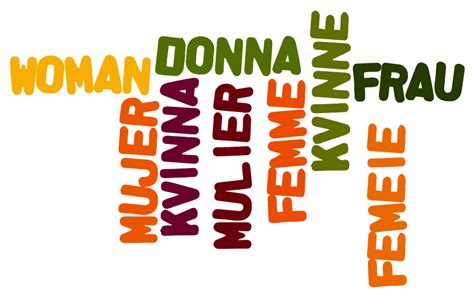 How Do You Say Woman In Your Language