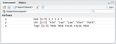 R Python 분석과 프로그래밍의 친구 By R Friend R 객체 입력 방법 및 몇가지 Tips