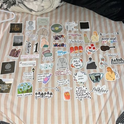 Taylor Swift Accessories Taylor Swift Folklore Stickers Poshmark