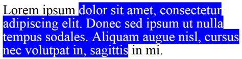 Html Multi Line Text Background Color With Css Cuts Off Characters